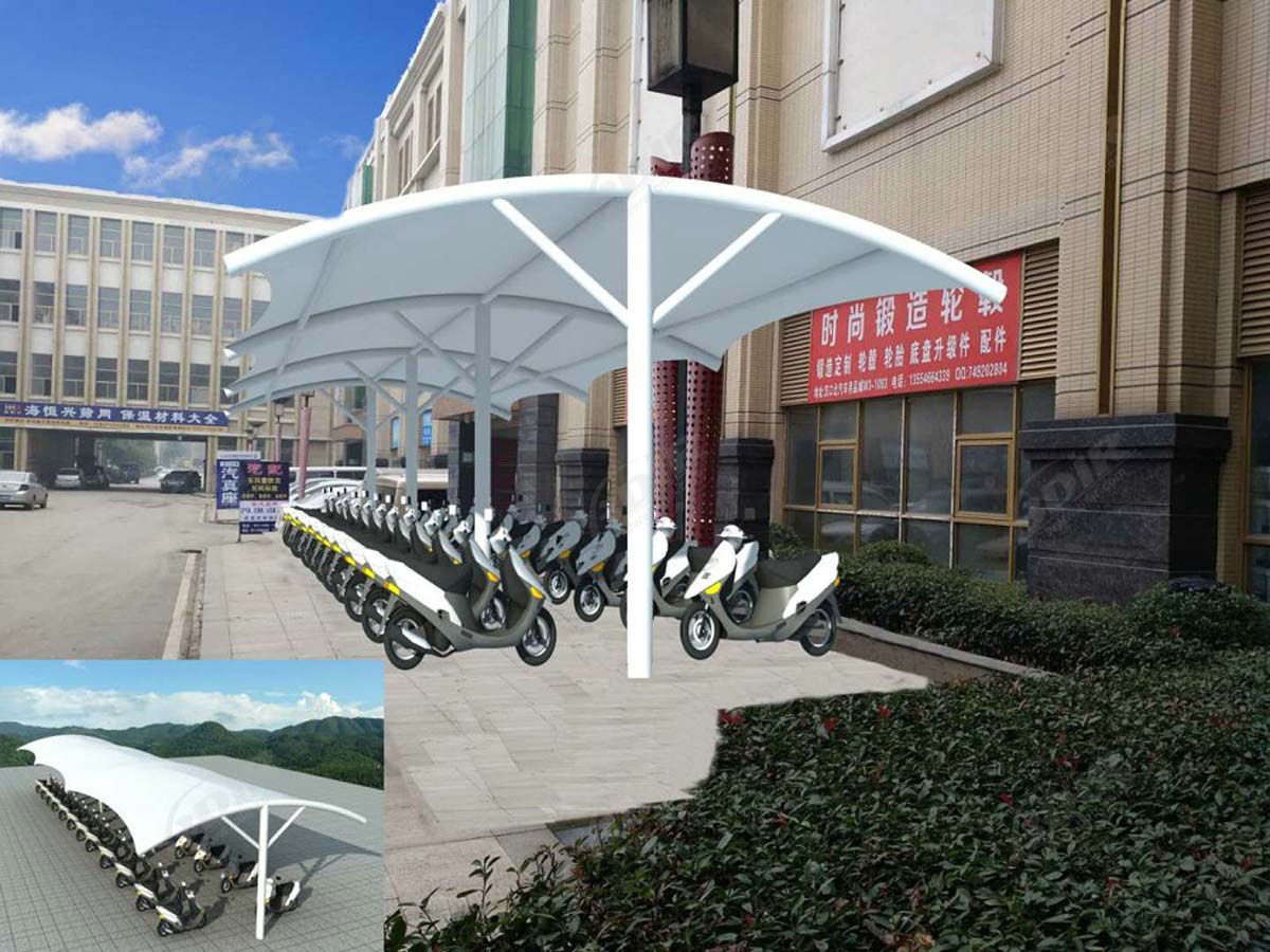 Customize Bicycle Parking Shade - Best Bike Shade, Shelters, Canopies