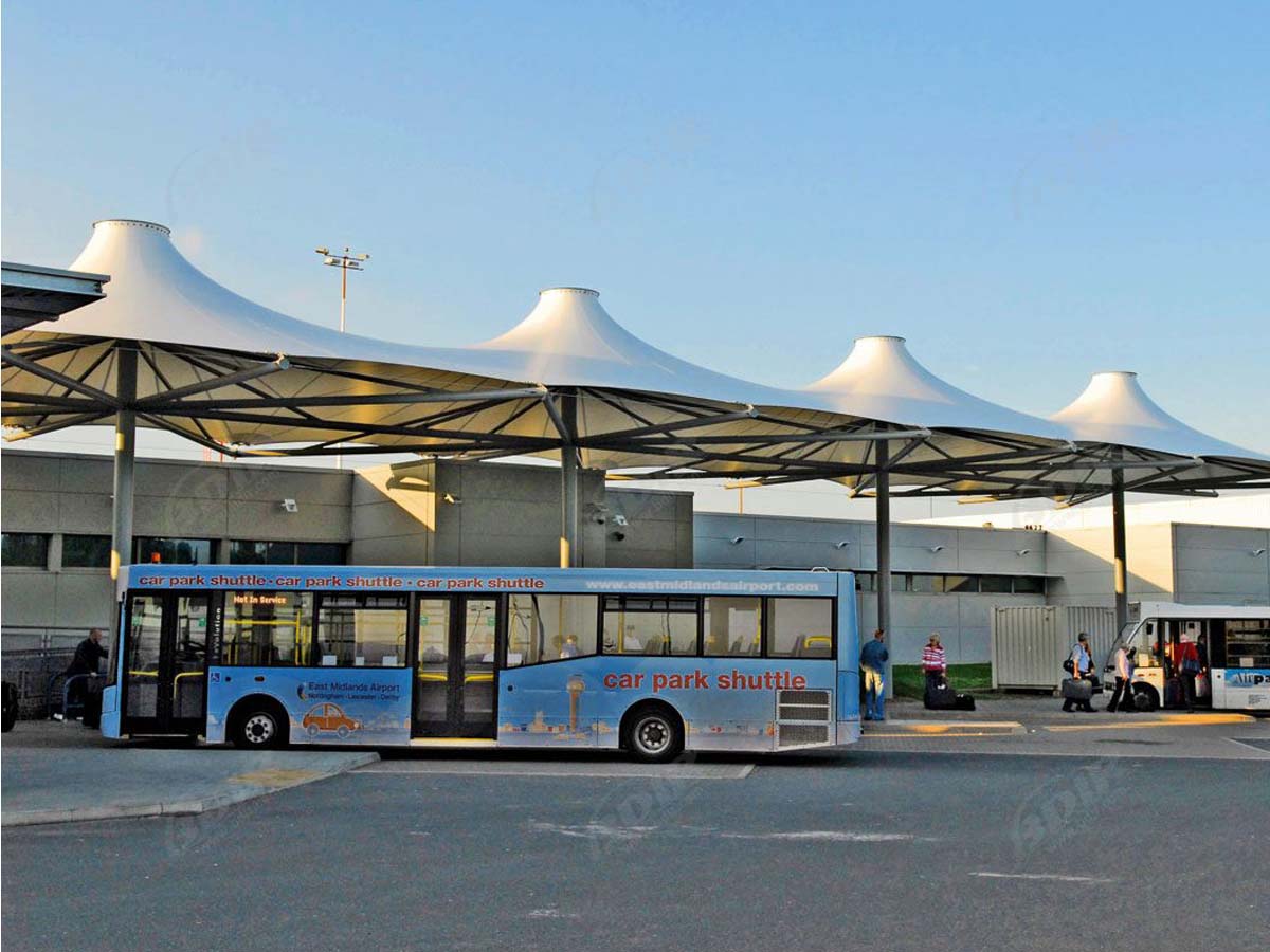 Bus Station Tensile Structures - Bus Stop Terminal Canopies, Shelters ...