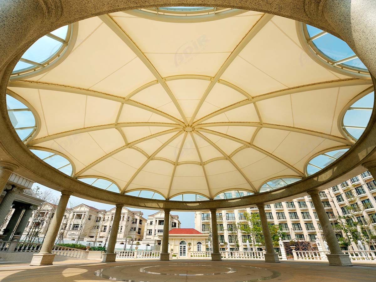 Custom Membrane Roofing Structures -PVC / PTFE / ETFE Roof Membrane ...