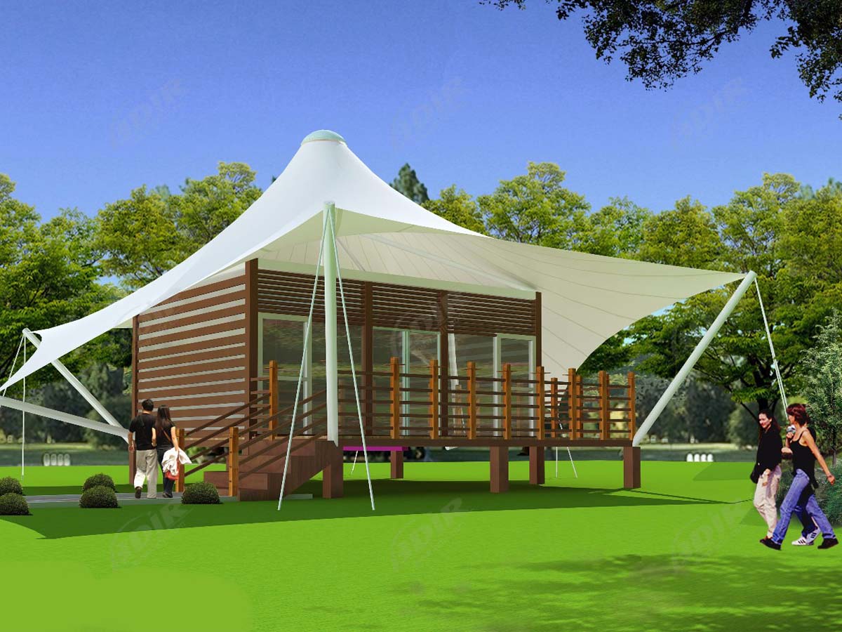 Custom Membrane Roofing Structures - PVC / PTFE / ETFE Roof Membrane ...