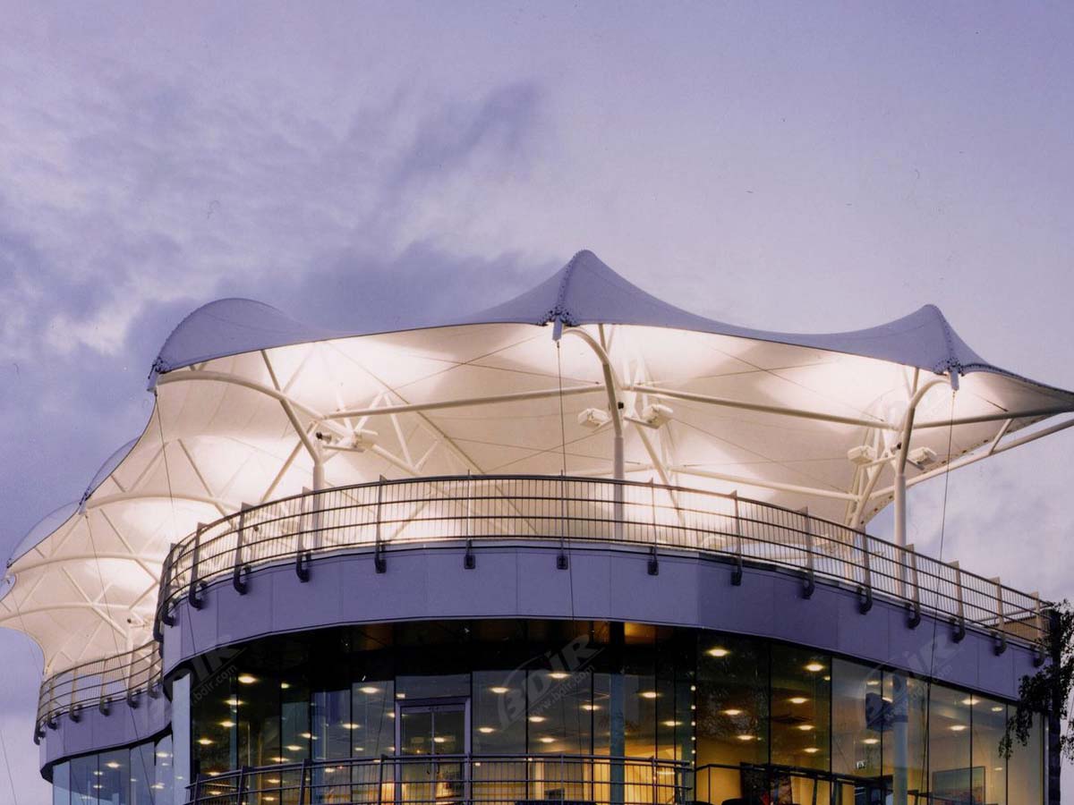 Custom Membrane Roofing Structures - PVC / PTFE / ETFE Roof Membrane ...