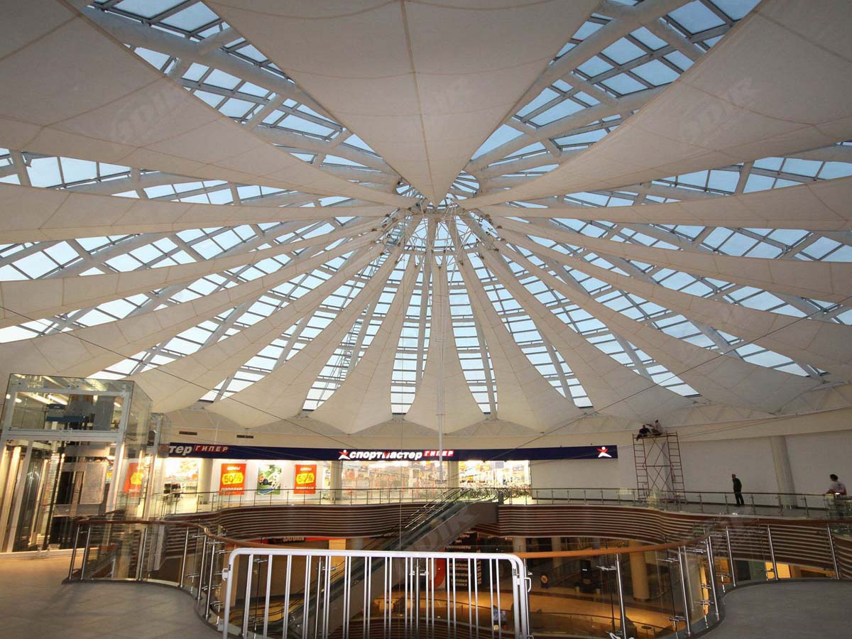 Custom Membrane Roofing Structures -PVC / PTFE / ETFE Roof Membrane ...