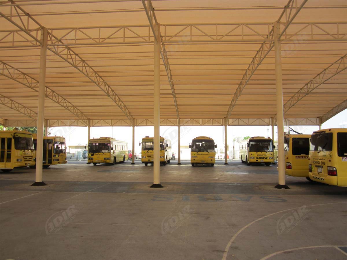 Customize Tensile Parking Structures for Mass Coverage Carparks