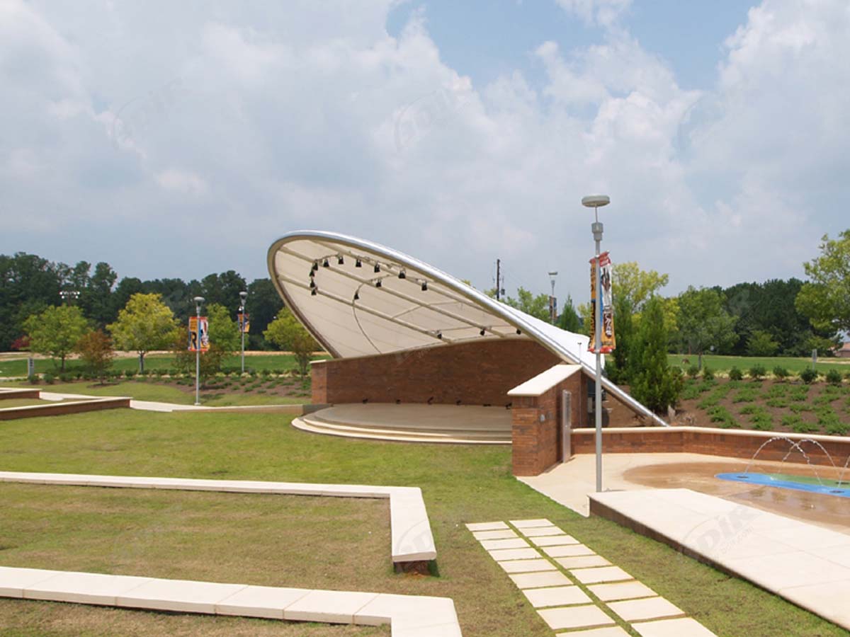 Outdoor Stage and Effect Tensile Structures, Fabric Canopies Coverings