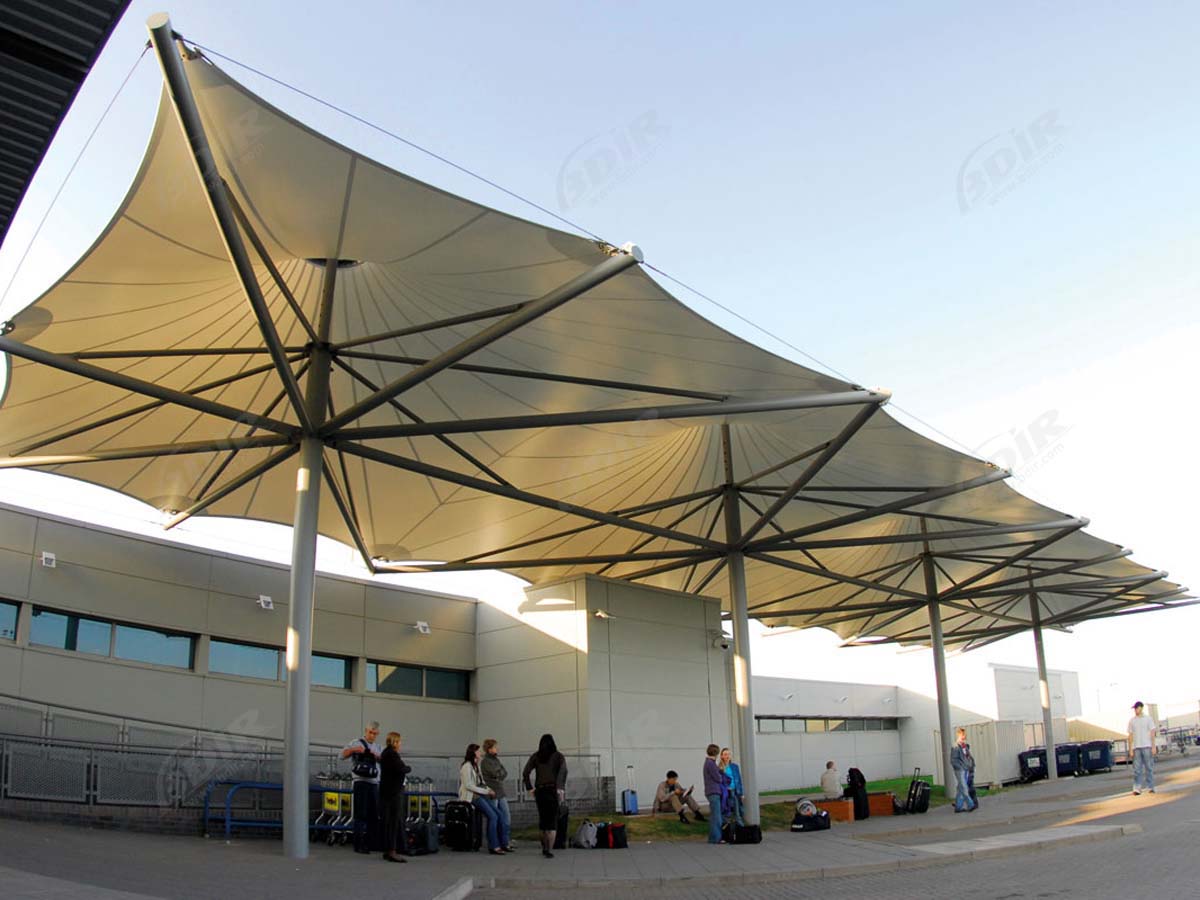 Outdoor Umbrella Tensile Structure - Shades, Sails, Canopies and Awnings