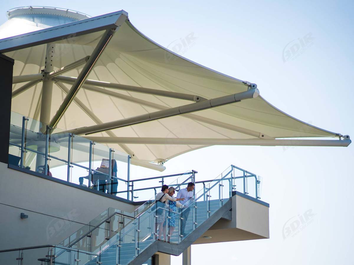 Racecourse Canopy | Tensile Shade Structure for Race Course