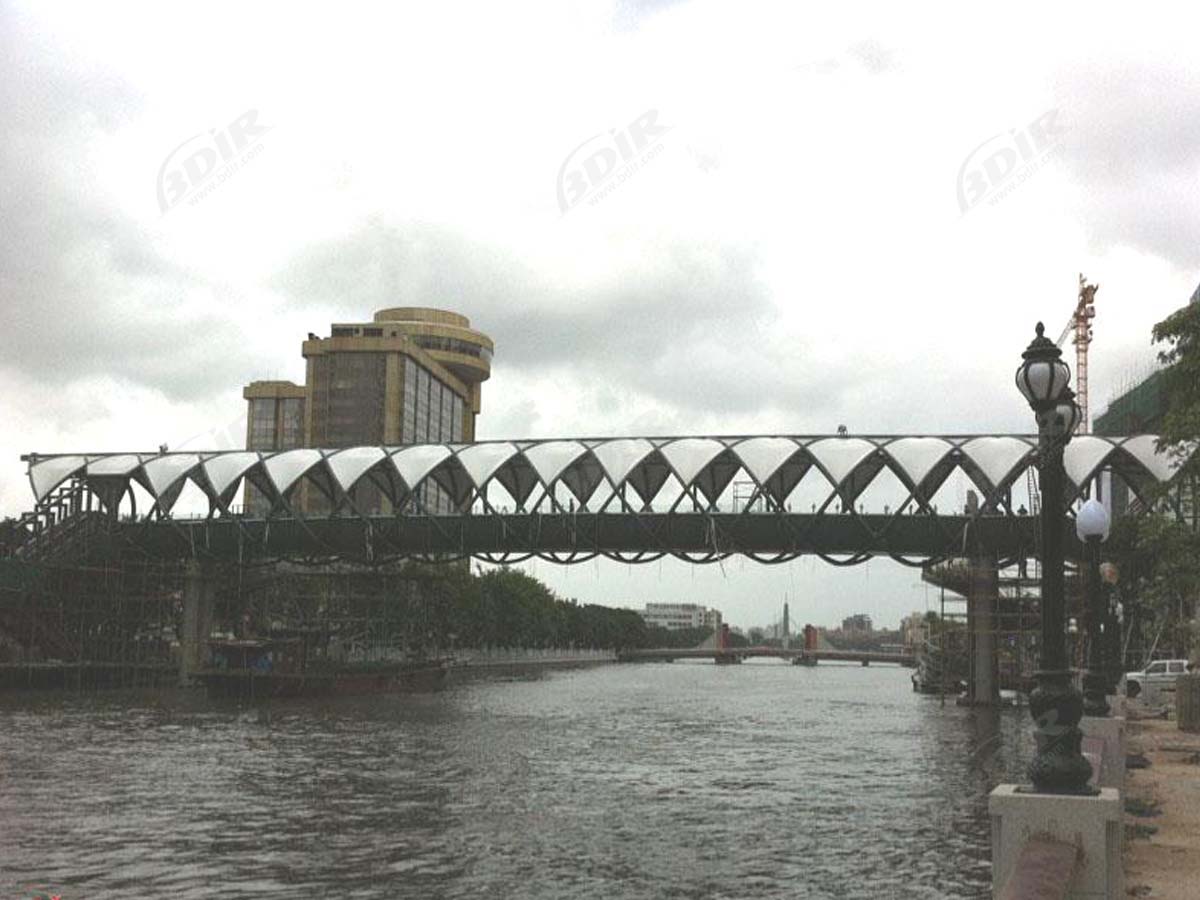 Bridge Tensile Membrane Structures - Tensile Fabric Structures for Bridge