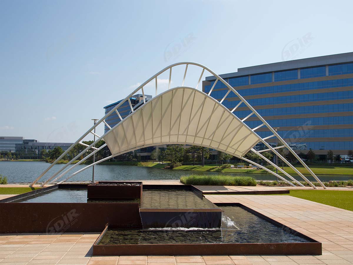 Tensile Structure for Public Spaces - PVDF / PTFE Architectural ...