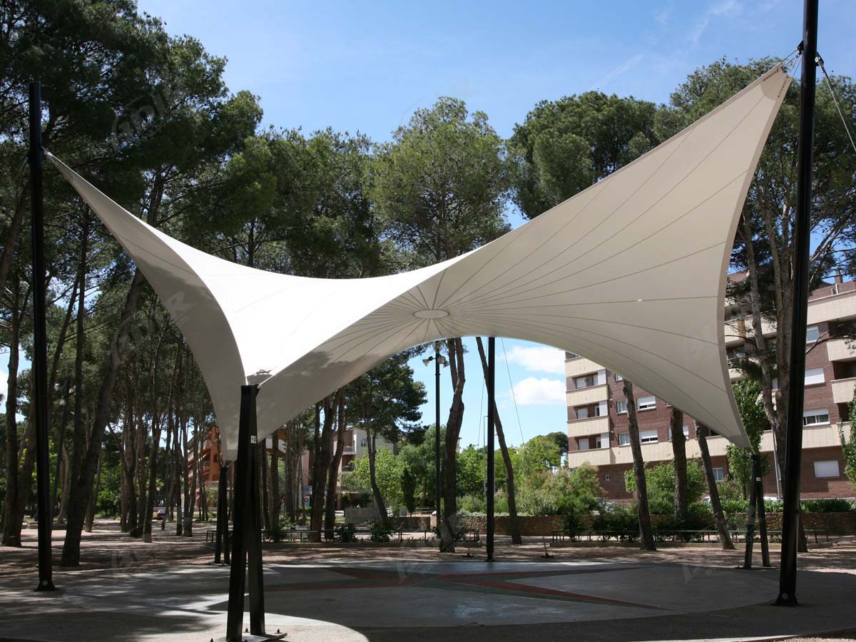 Tensile Structure in College, Campus, Junior & Middle School Play Ground