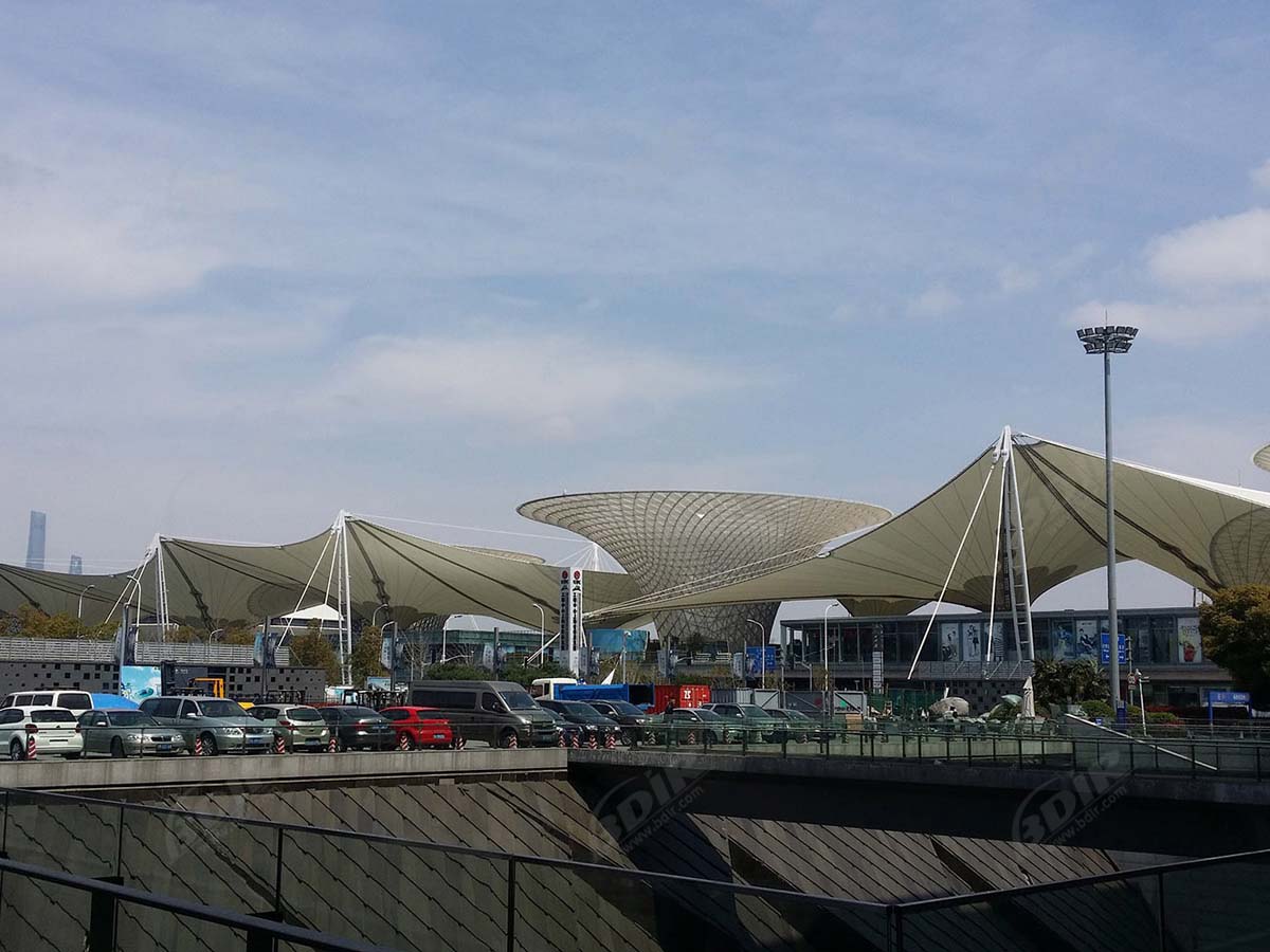 Tensile Structures for Commercial Street / Retail Park / Pedestrian Street