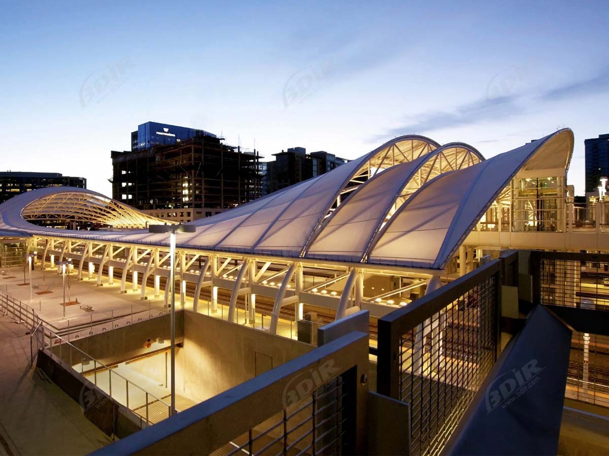 Tensile Structures for Light Rail, Bullet Train, Metro, High Speed ...