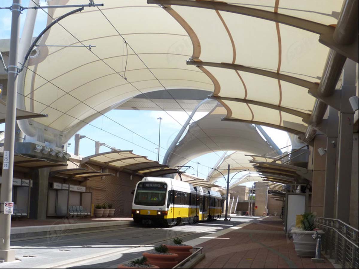 Tensile Structures for Light Rail, Bullet Train, Metro, High Speed ...