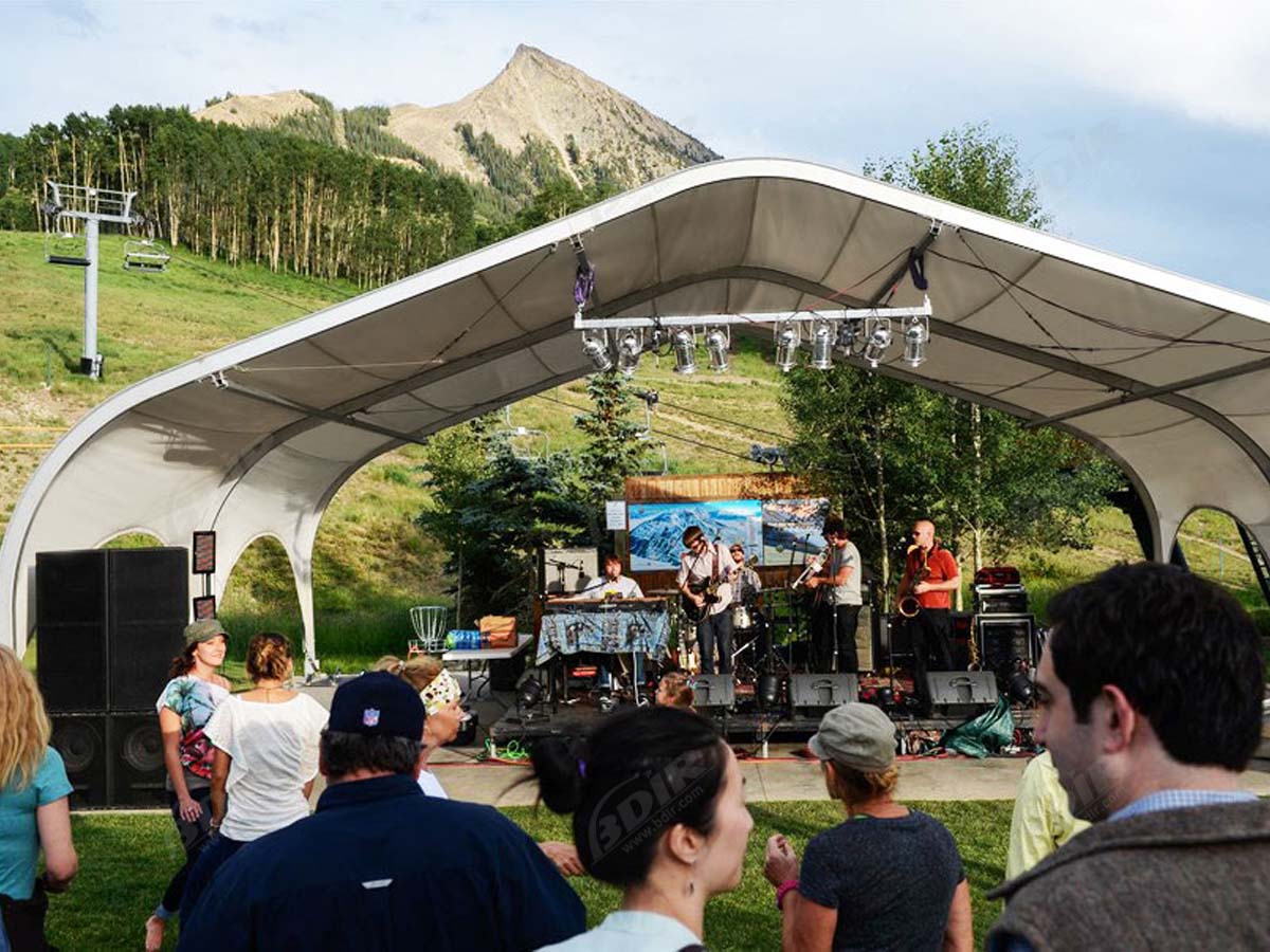 Tensile Structures for Music Pavilion Venue, Concert Stadium, Outdoor ...