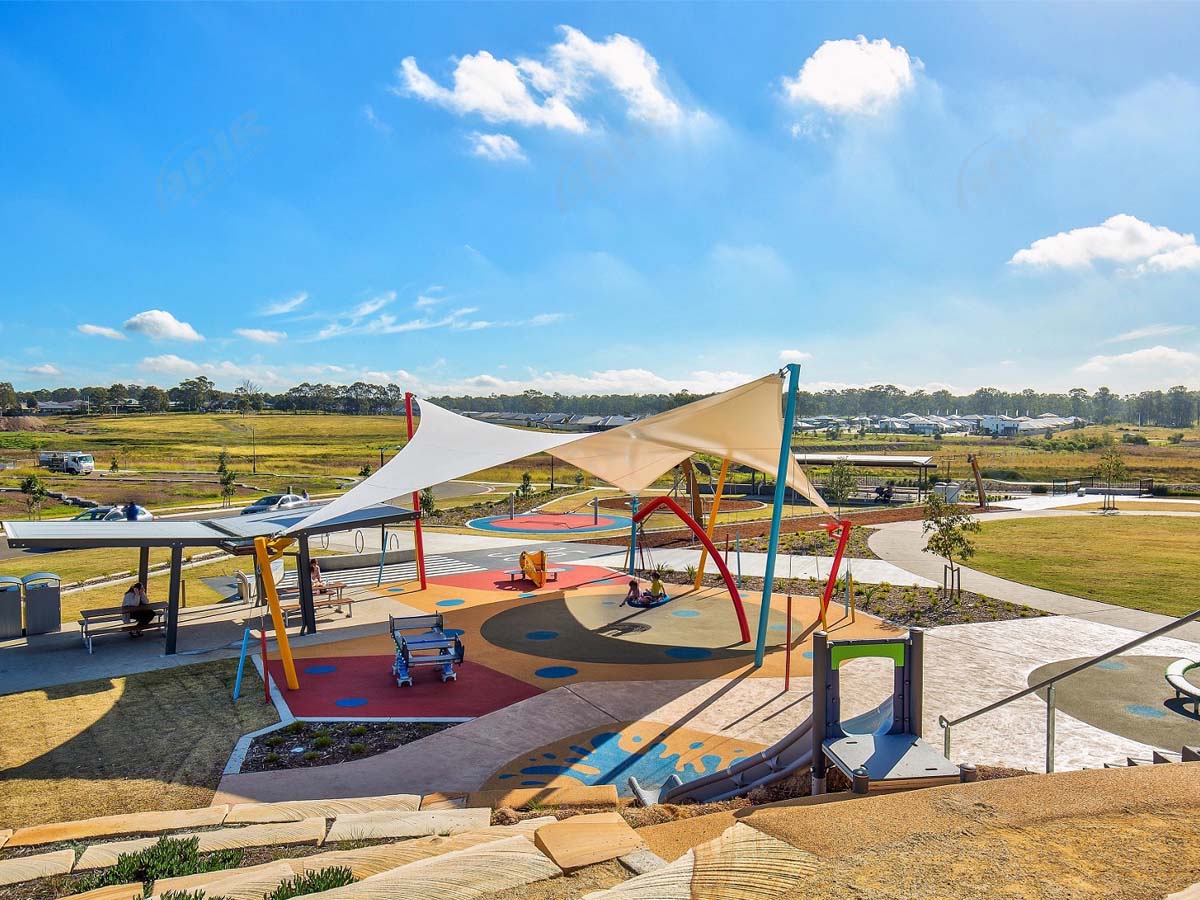 Tensile Structures for Outdoor Amusement & Theme Park, Adventure Playground