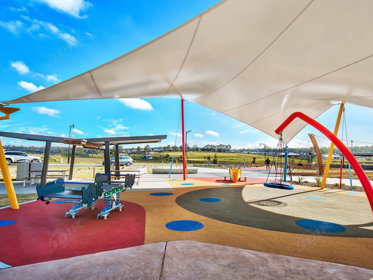 Tensile Structures for Outdoor Amusement & Theme Park, Adventure Playground