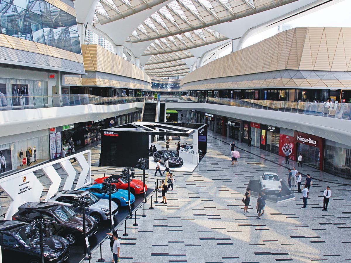 Custom Tensile Structures for Shopping Mall, Galleria Mall, Retail ...