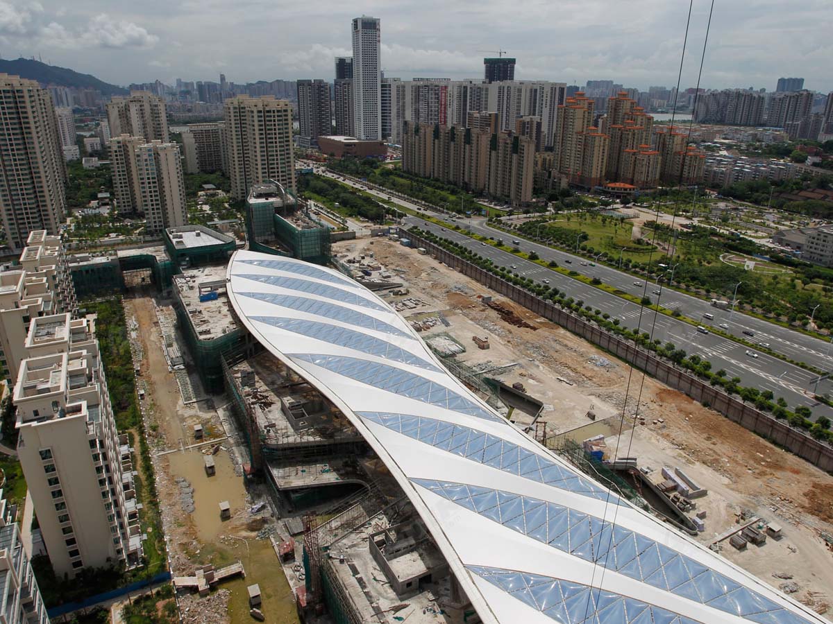 Custom Tensile Structures for Shopping Mall, Galleria Mall, Retail ...