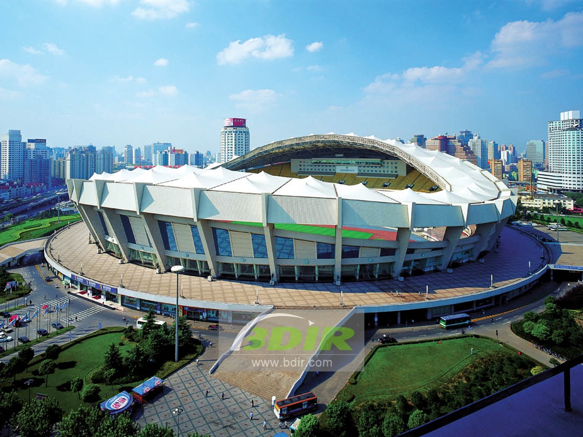 Tensile Structures for Gymnasium, Soccer Football Stadium, Sports Center